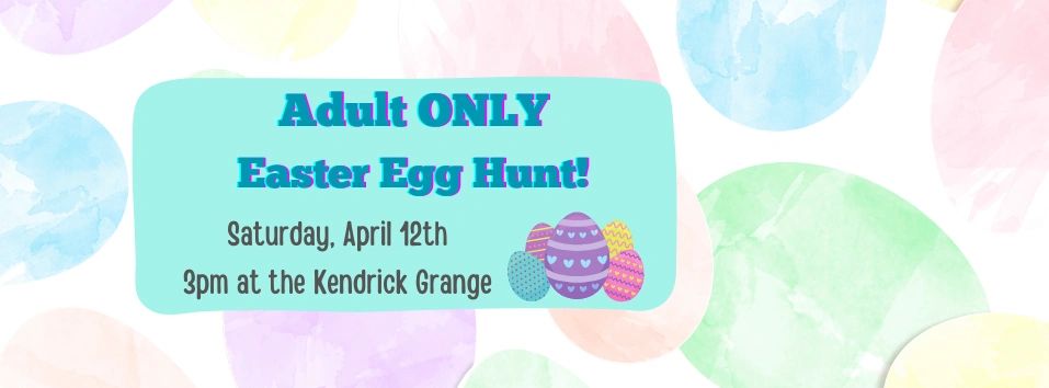 Adult Only Easter Egg Hunt